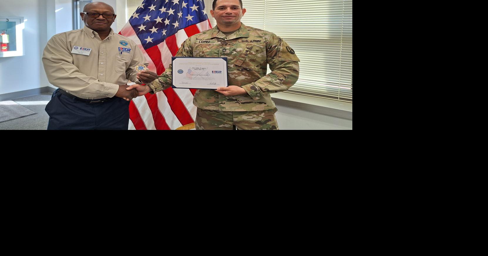 NCO at Fort Cavazos receives award for mentoring Reservist in New York ...