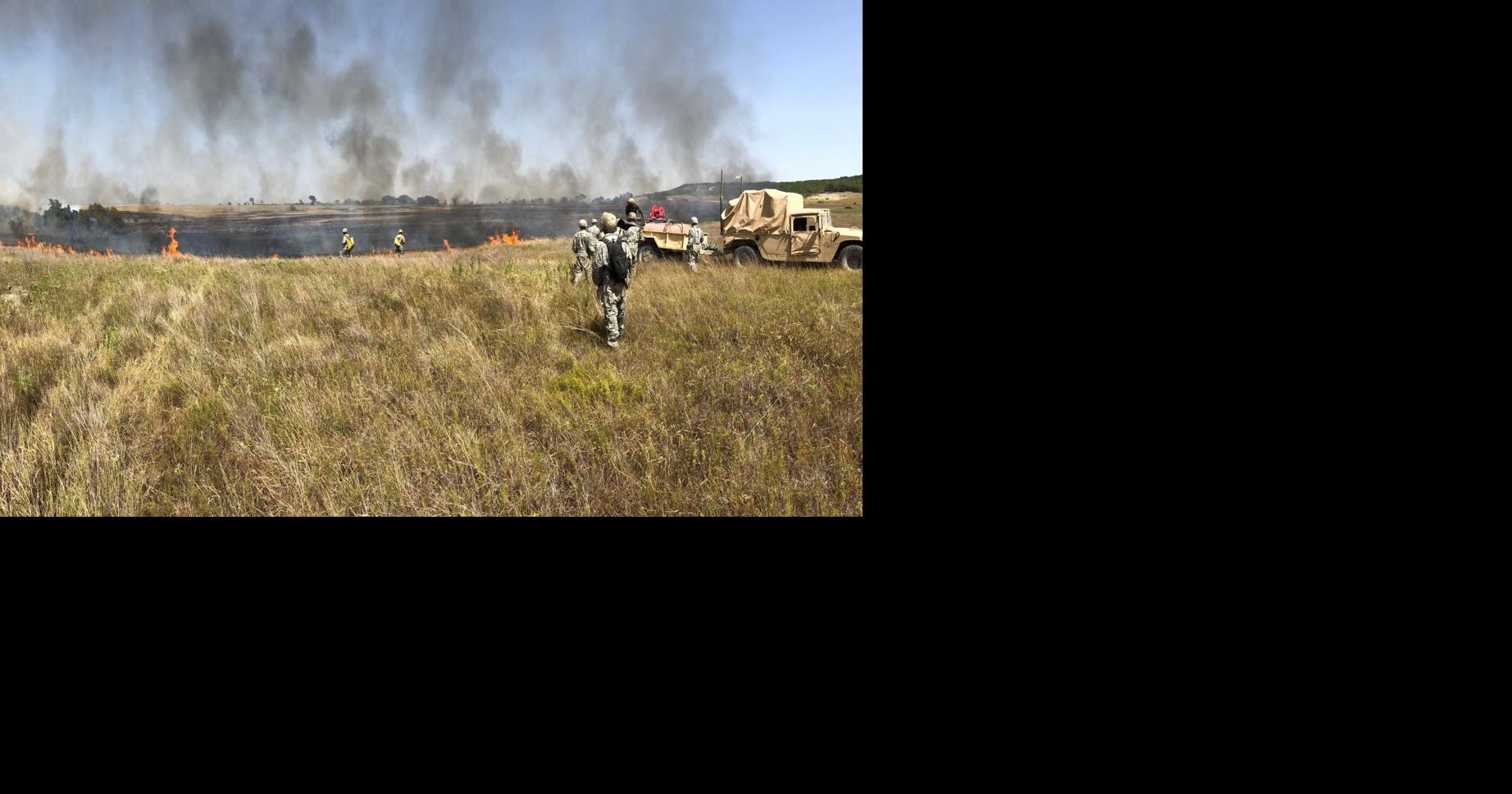 Coryell fire now about 85 percent contained; 4 fires burn on Fort Hood ...