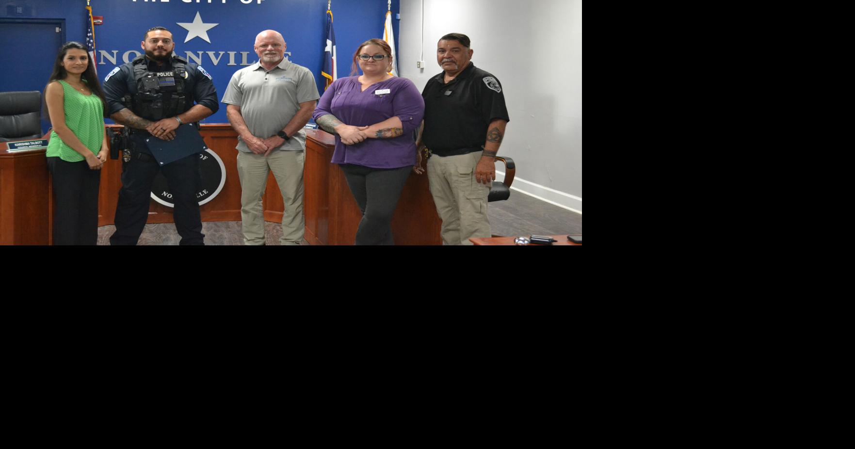 Nolanville Council presents award to officer for dedicated service ...