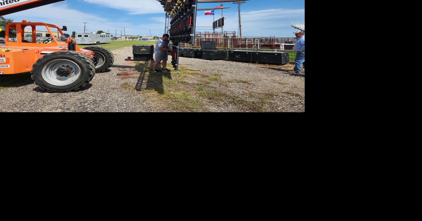 Killeen Rodeo to livestream this year, LED screen installed | Local ...