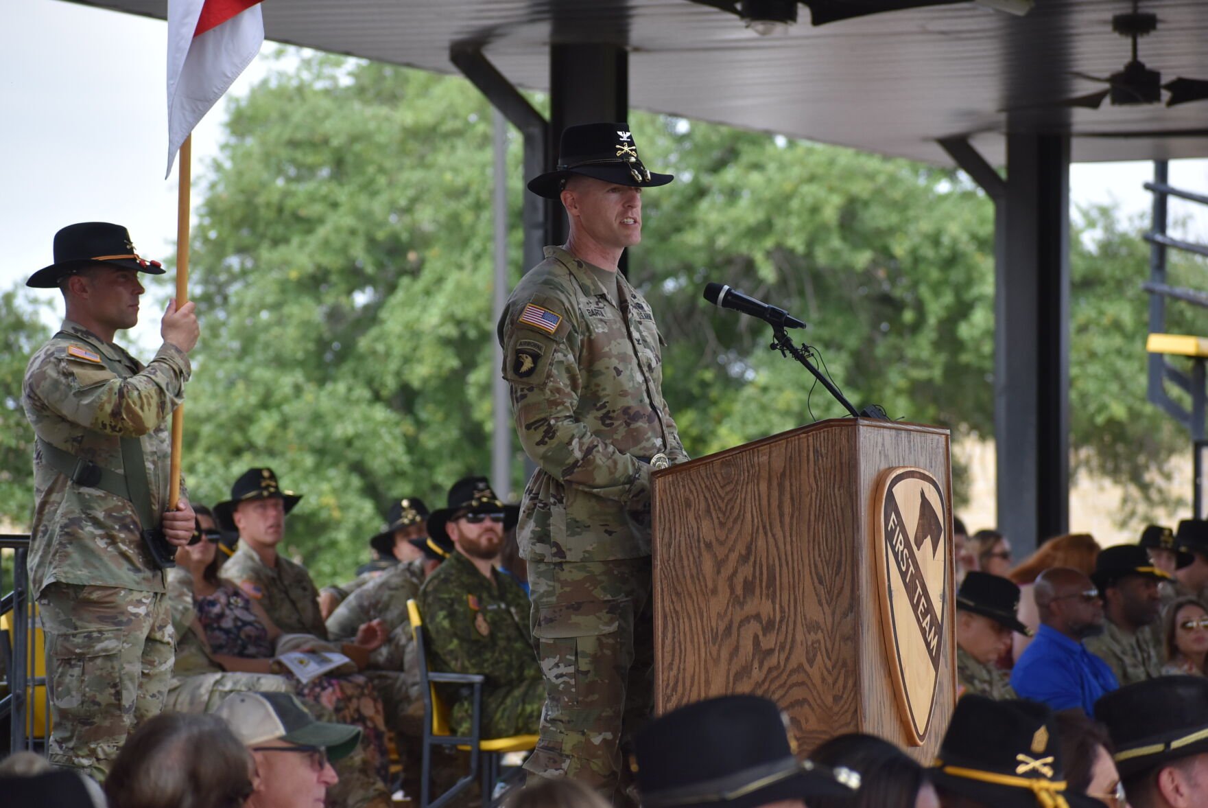 3rd Cavalry Regiment welcomes new commander, senior enlisted advisor ...