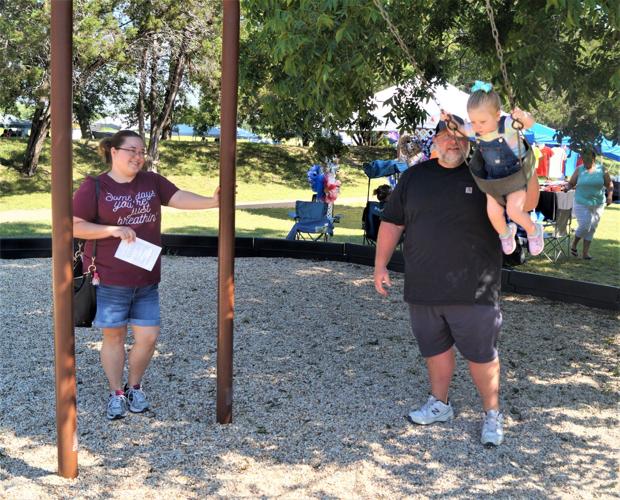 Area families enjoy a day at the park during last weekend’s Kempner ...