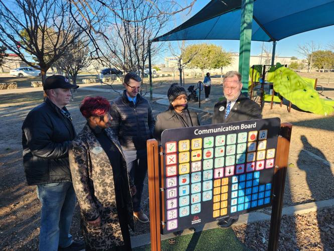 Officials cut ribbon for new playground at Carl Levin Park | Local ...