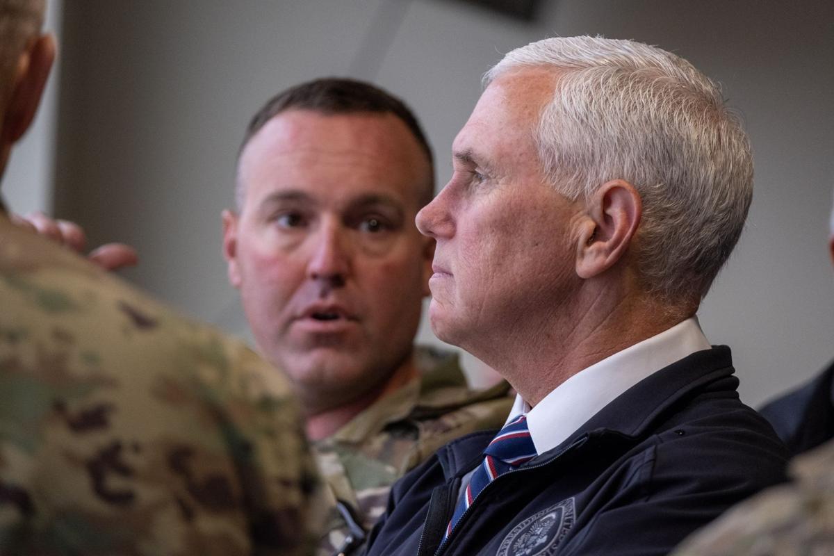VP Pence watching Army training this morning at Fort Hood | Military ...