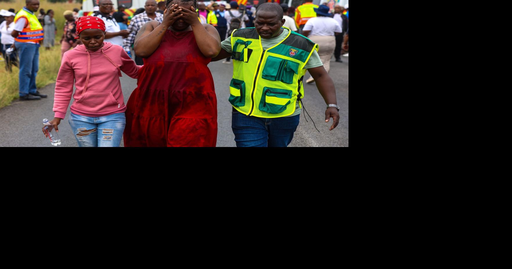 Death toll in South Africa school bus crash rises to 14 as the driver ...