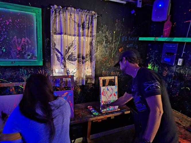 Local families enjoy creating splattered masterpieces | Local | kdhnews.com