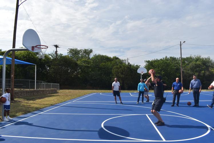 New b-ball courts dedicated at Copperas Cove Park Monday | Copperas ...