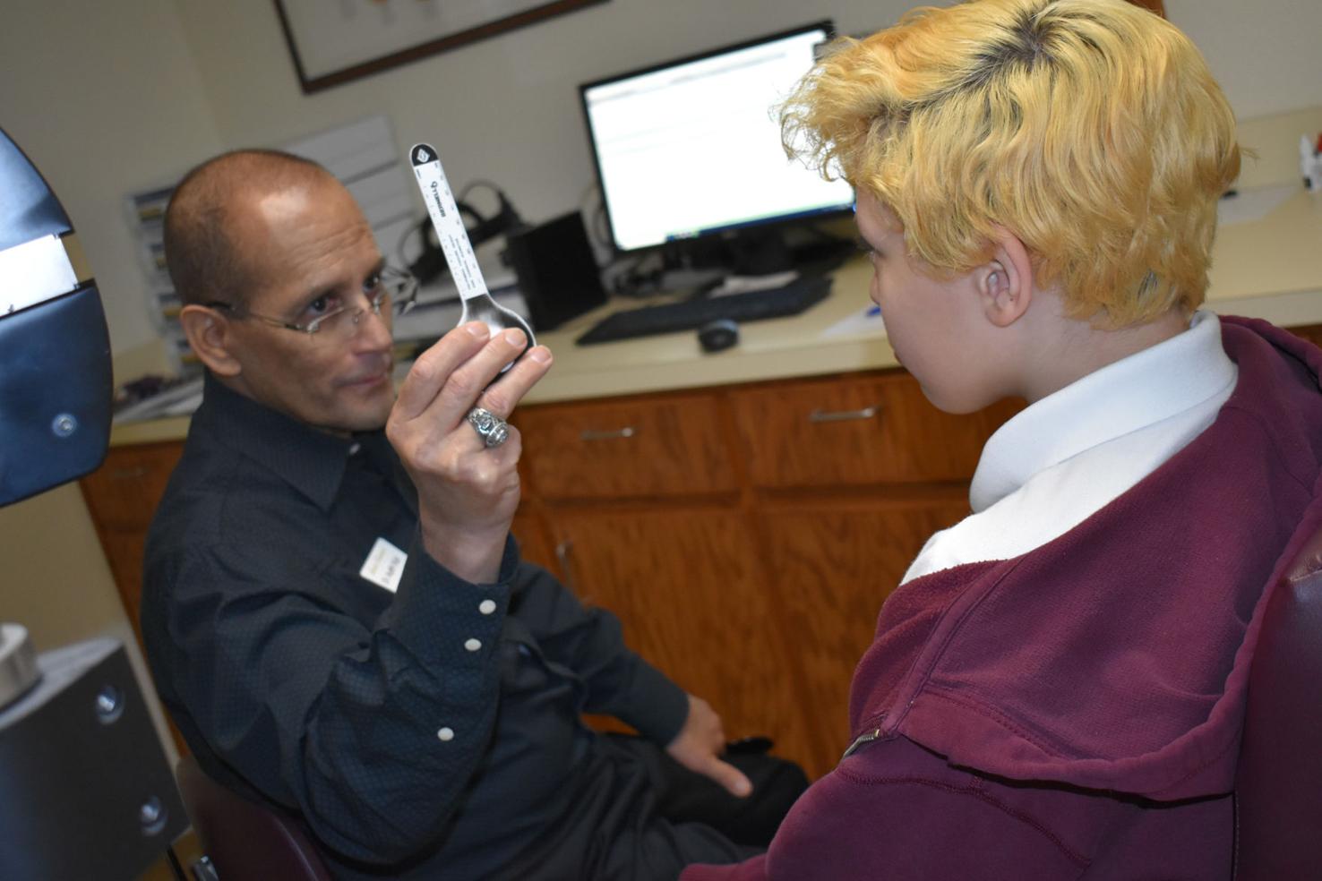 Seeing it through: Optometrist battles through treatment for acute ...