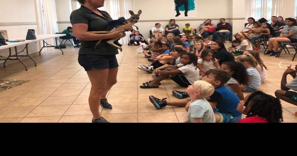 Wild Things Zoofari show at library leaves local residents smiling ...
