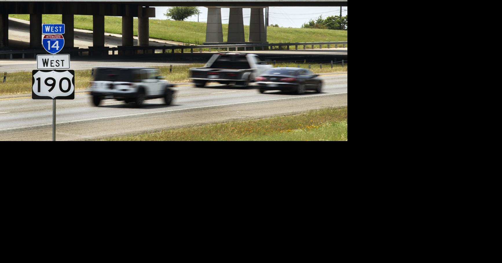 Interstate 14 signs make appearance along U.S. 190 | Local News ...