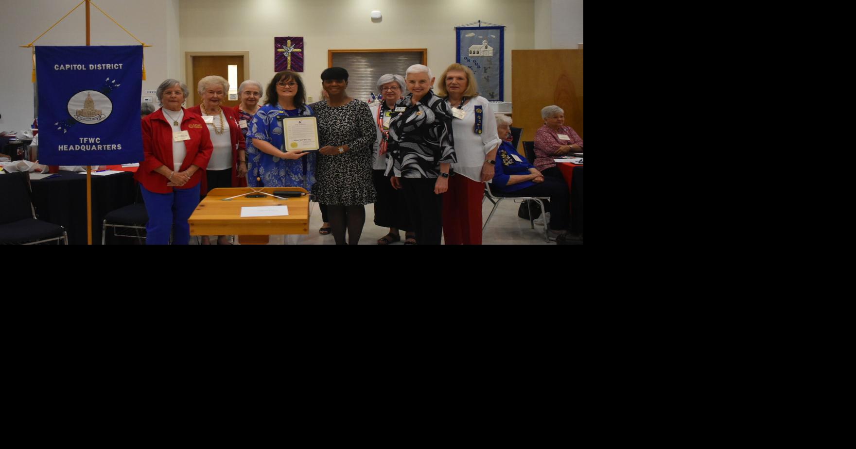 Federation of Women’s Clubs celebrates 135 years, presented with ...