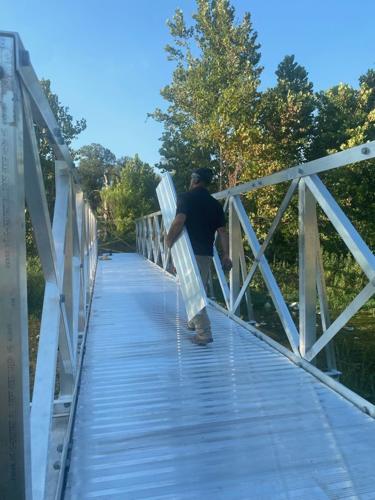Salado Creek pedestrian bridge official opening, blessing is Oct. 5 ...