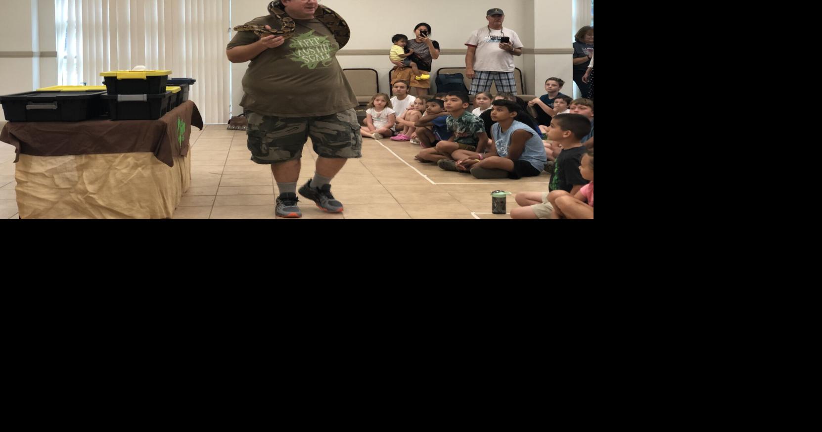 Local kids learn about reptiles at Cove Library | Copperas Cove Herald ...