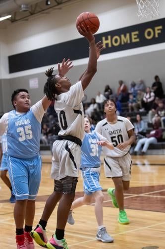 MIDDLE SCHOOL BASKETBALL: Dye-Allen leads 8A Patriots to win with 21 ...