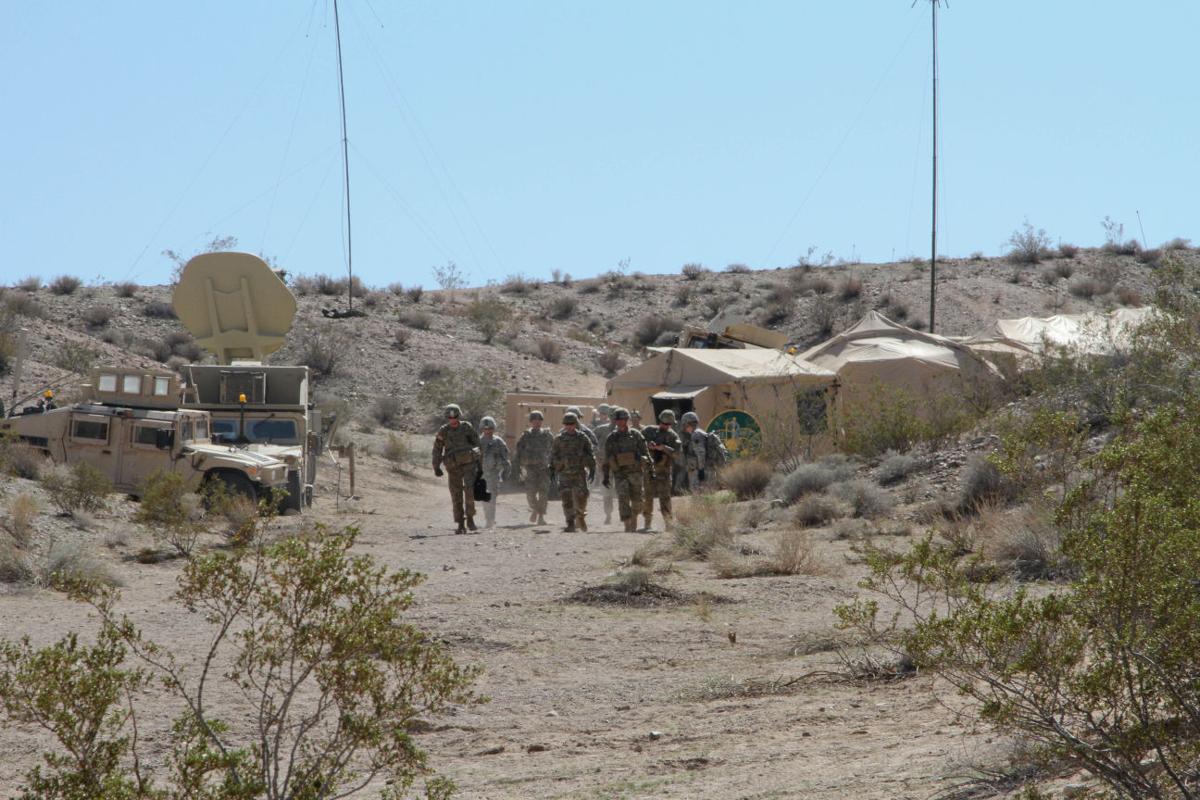 Brave Rifles experience TOC operations at National Training Center ...