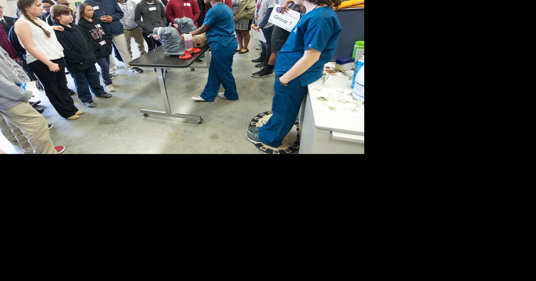 Eighth-graders visit KISD Career Center to learn about programs ...