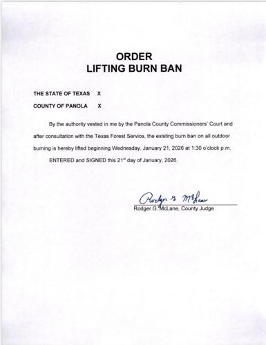 Panola County Burn Ban Lifted | Texas | kdhnews.com