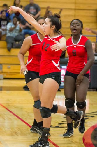 8-6A VOLLEYBALL: Chace, Carlisle lead Lady Dawgs in sweep of Heights ...