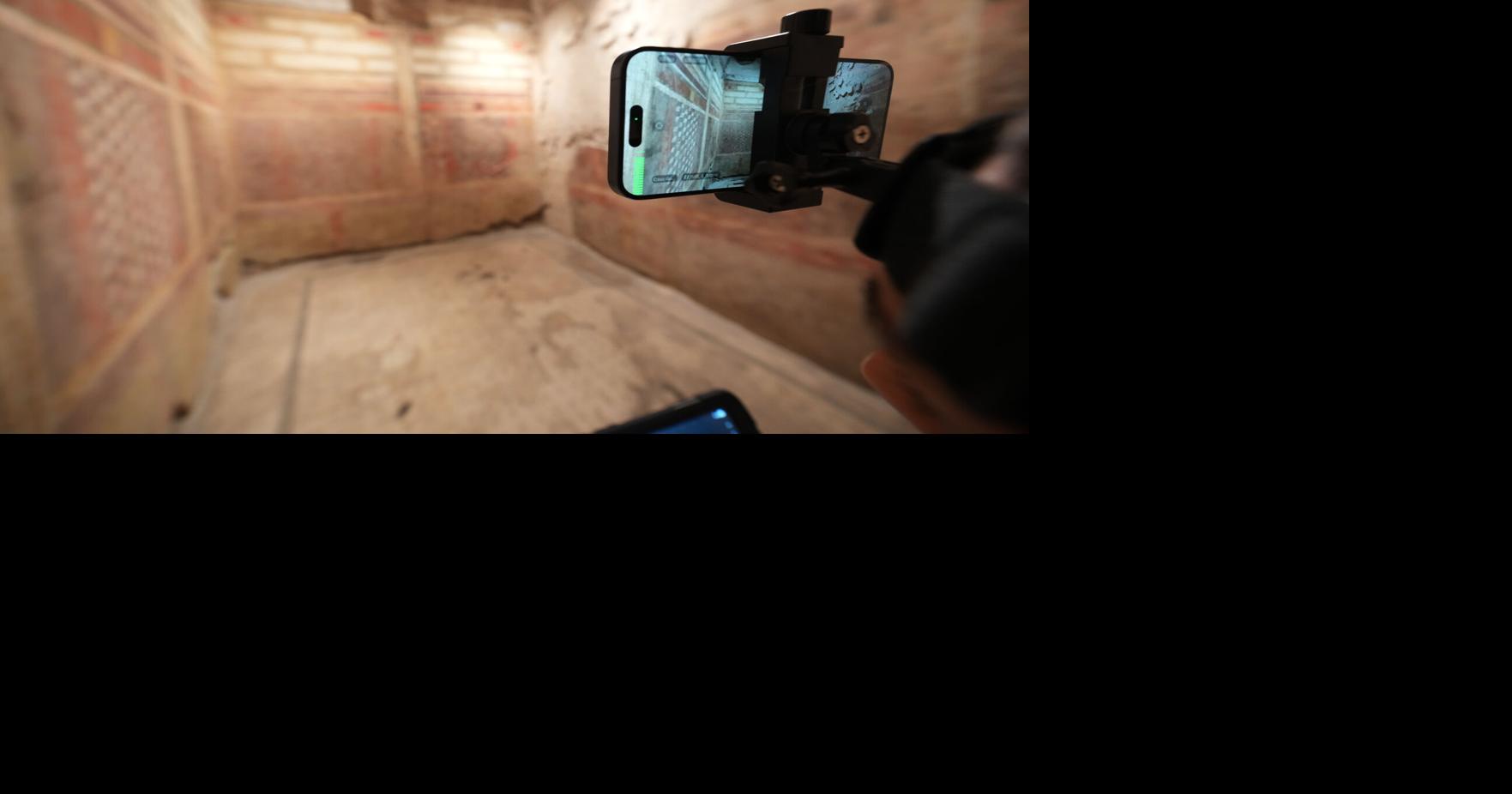 Ancient Rome meets modern technology as tourists visit restored ...