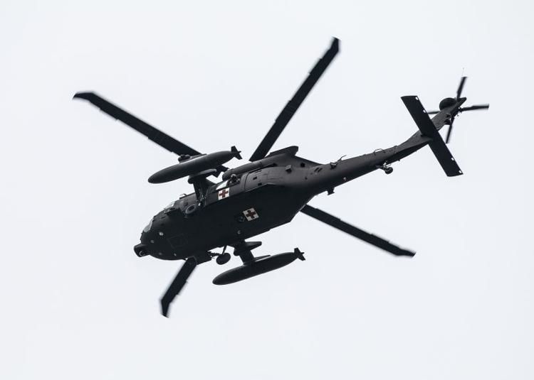 Army helicopter flyover thanks healthcare workers | Coronavirus ...