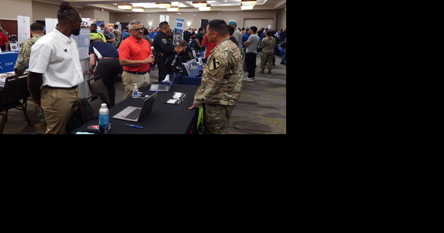 Military job fair attracts a large crowd | Business | kdhnews.com