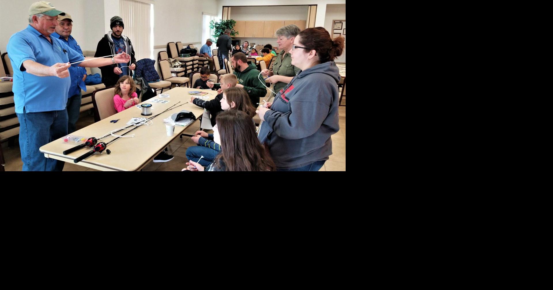 Children learn the basics of fishing at Copperas Cove Public Library ...