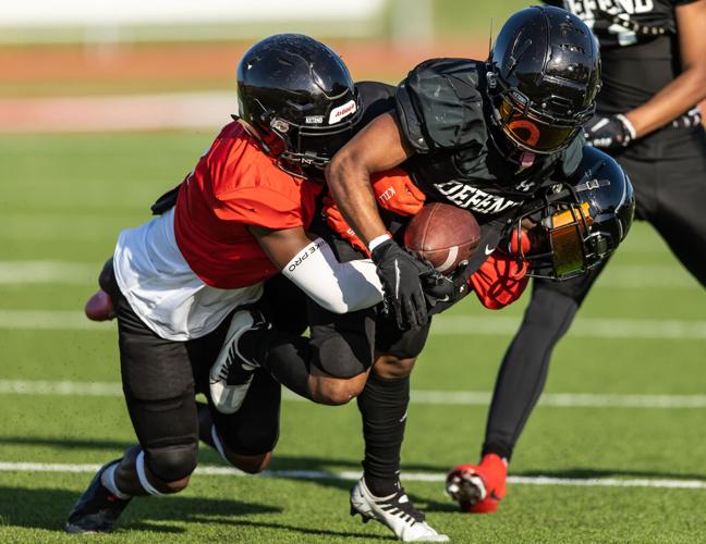 Black tops Red 30-28 on late FG in Harker Heights spring game | Harker ...