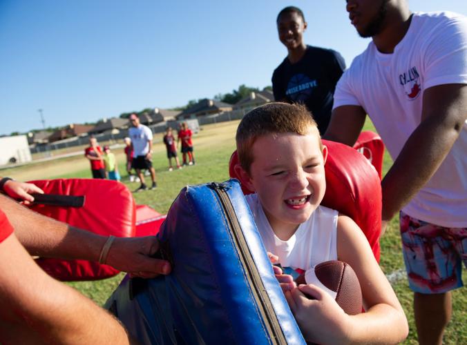 Heights football camp draws 100 participants | Harker Heights | kdhnews.com