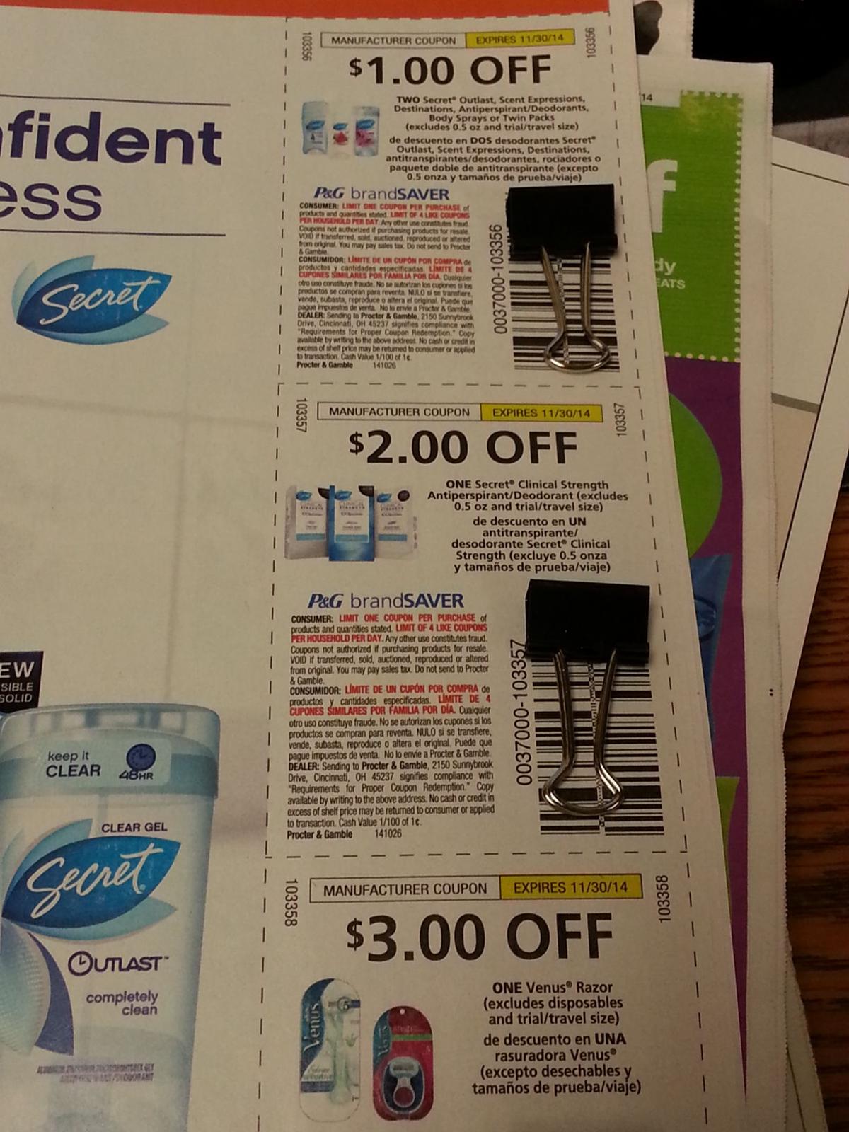 P&G Insert Sneak Peek! | Save A Lot Mom | kdhnews.com