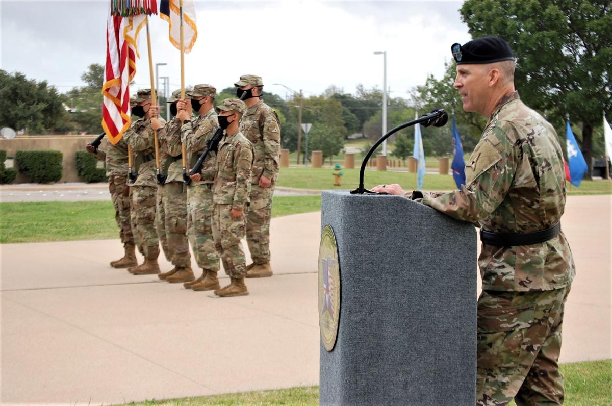 III Corps uncases colors, signifying return to garrison environment ...