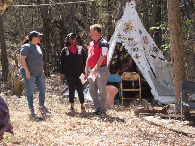 Heights council tours future Comanche Gap Park site | Local | kdhnews.com