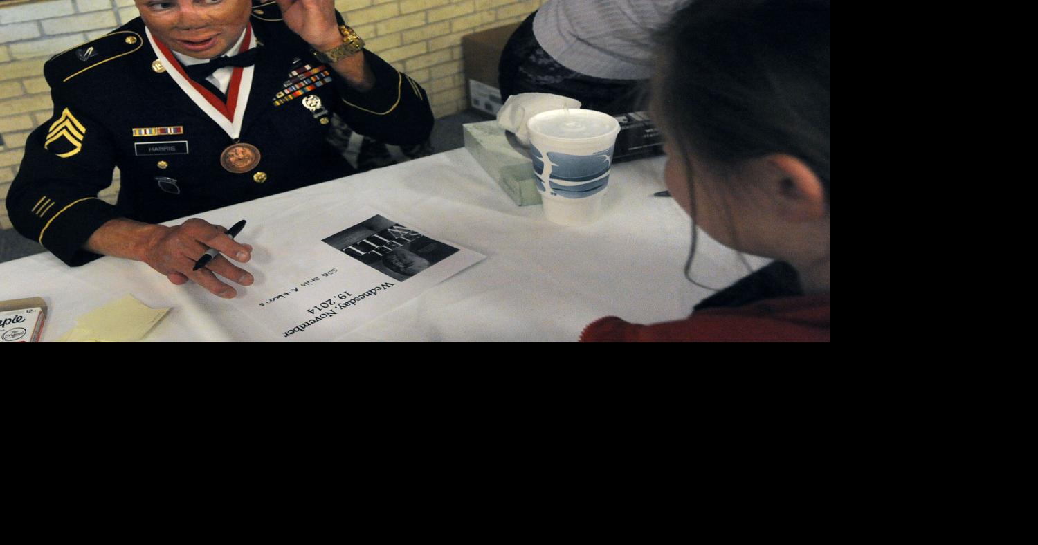 Scarred veteran shares experiences with students | Military | kdhnews.com