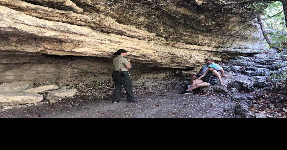 Tonkawa Cave talk: Mother Neff State Park visitors get lessons in ...