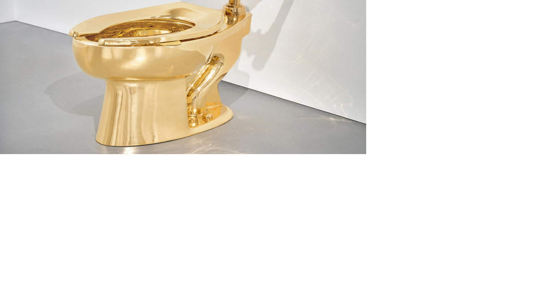 Flushed away? Would you dump $12 million on this golden toilet? | News | kdhnews.com
