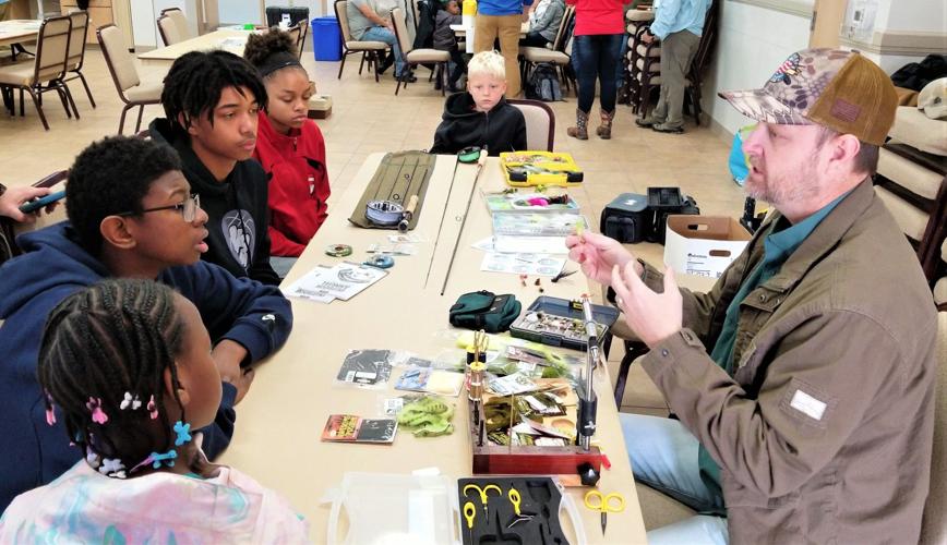 Children learn the basics of fishing at Copperas Cove Public Library ...