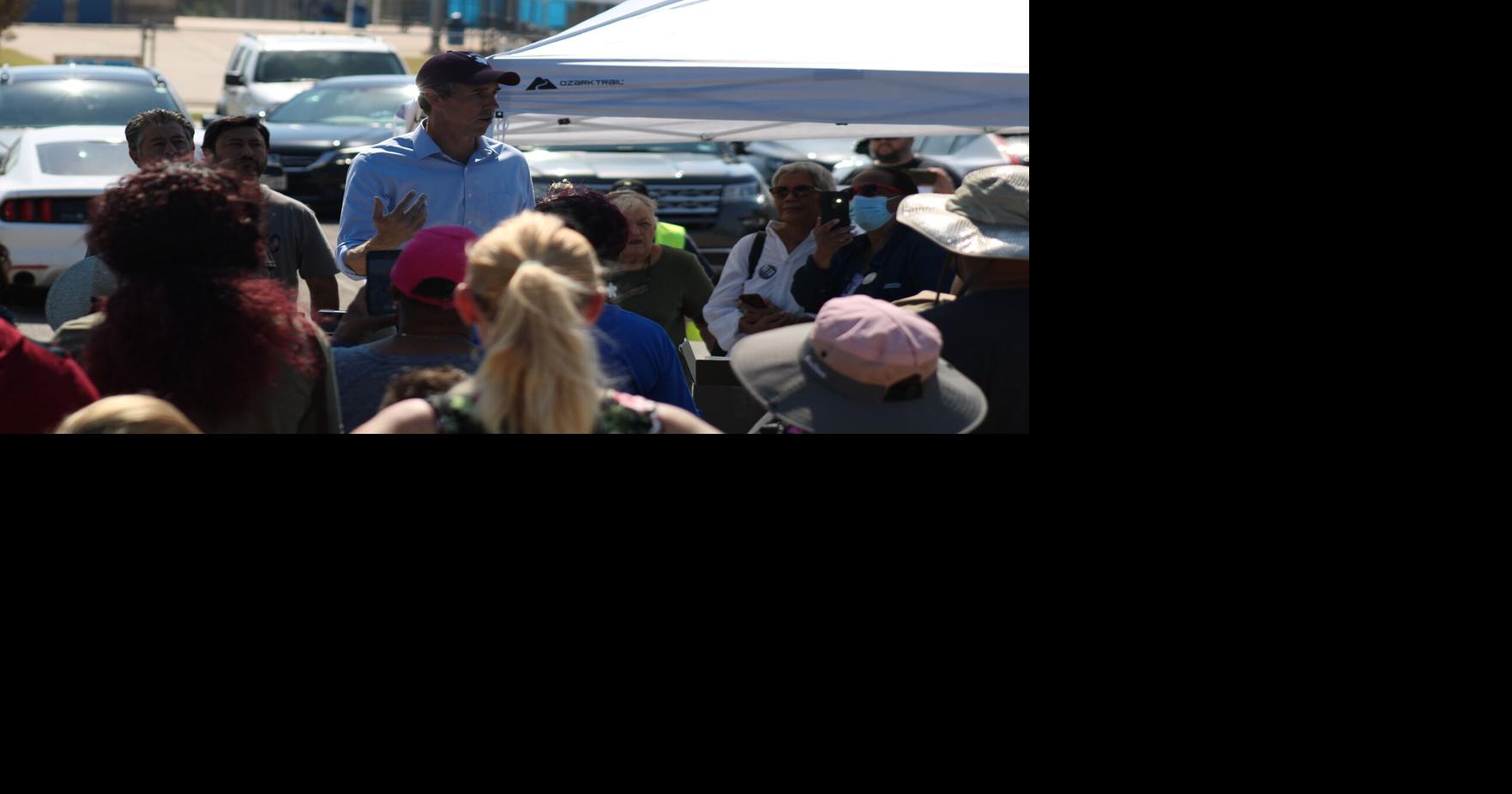 O’Rourke draws crowd for local block-walking event | Local News ...