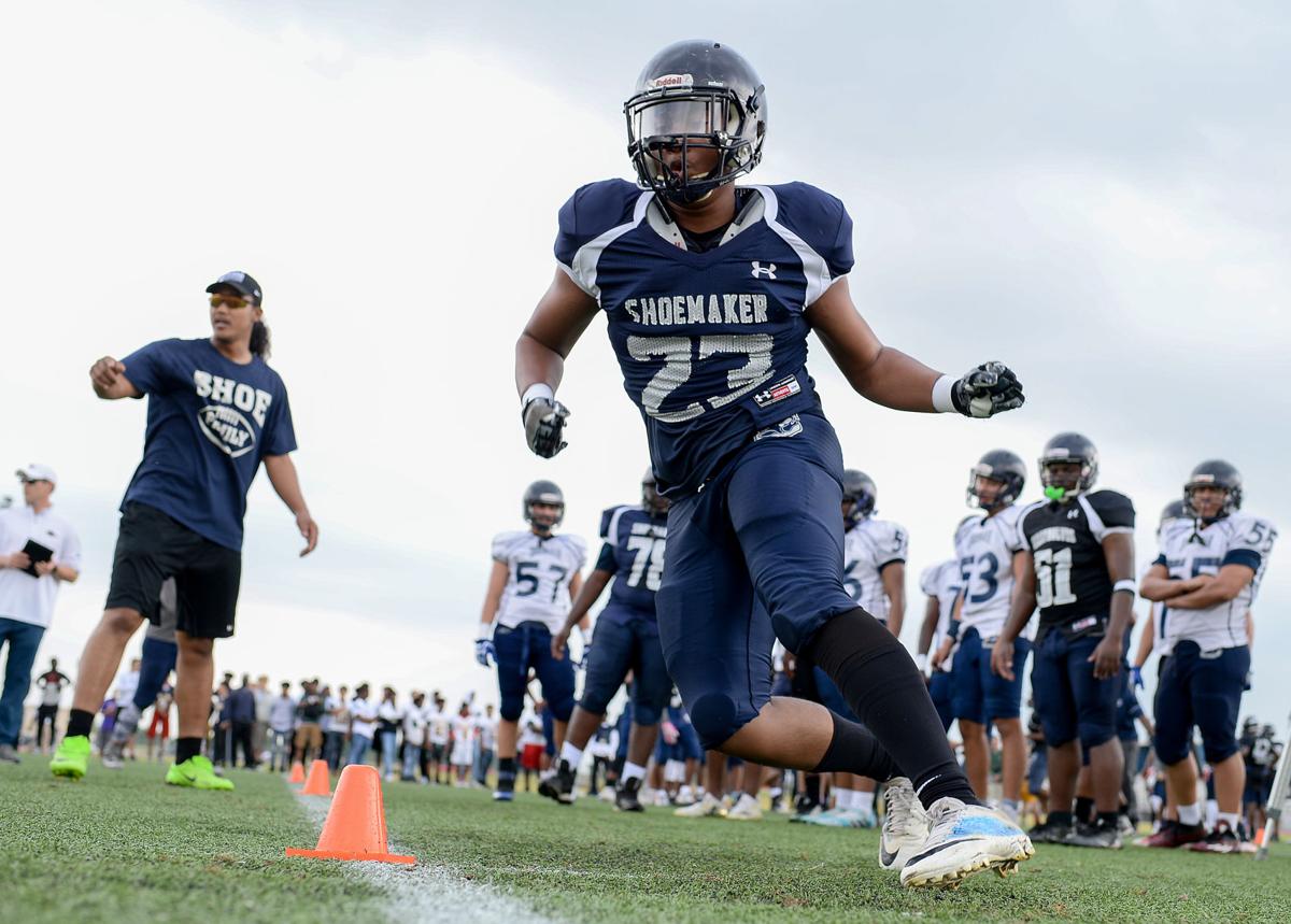 Shoemaker hosts College Football Day for current, future Grey Wolves ...