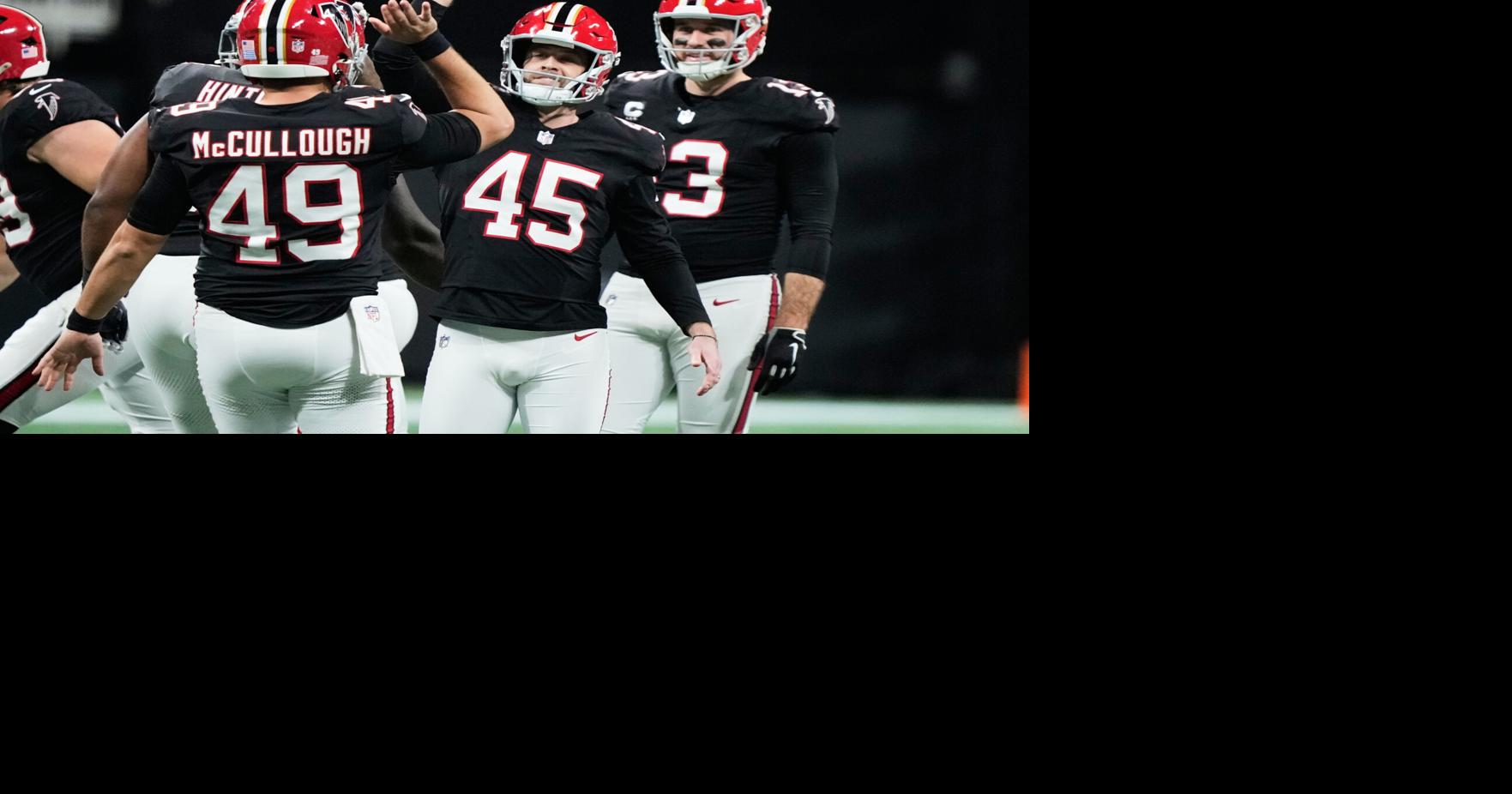 Robinson runs for 195 yards as Falcons recover to upset Rams 27-24 on ...