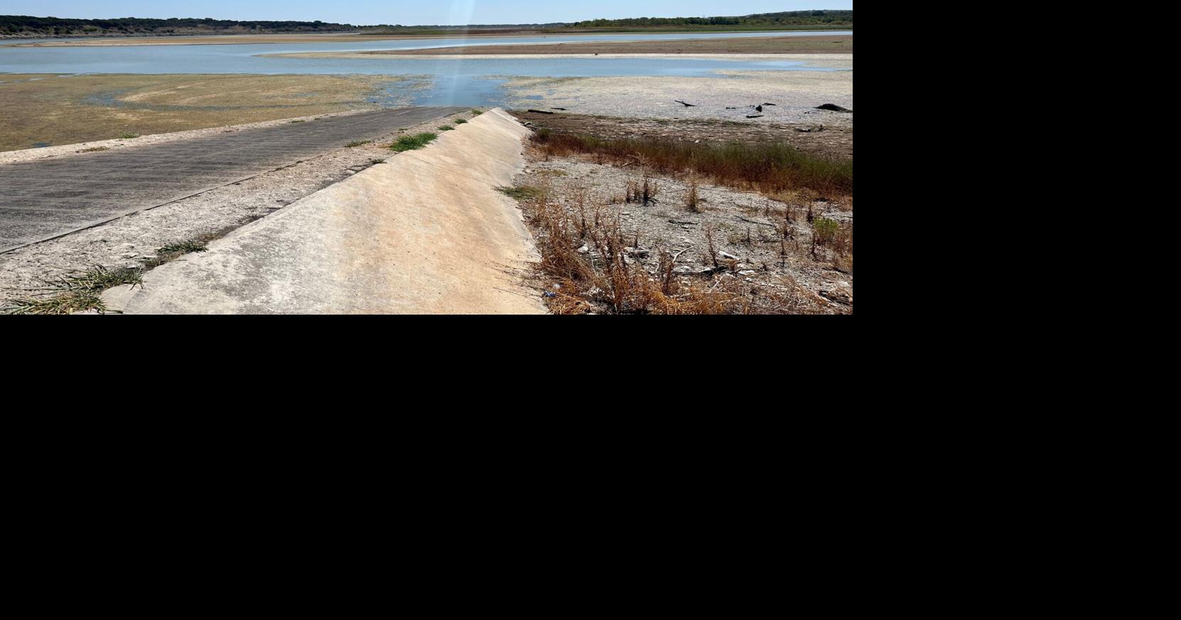 Drying out: Stillhouse Hollow Lake level near record low | News ...
