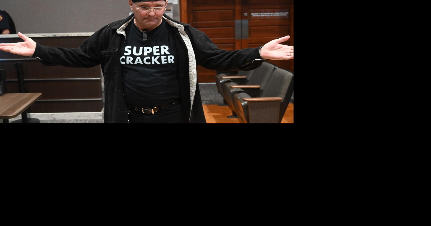 Resident wears 'Super Cracker' shirt while speaking to Killeen City ...