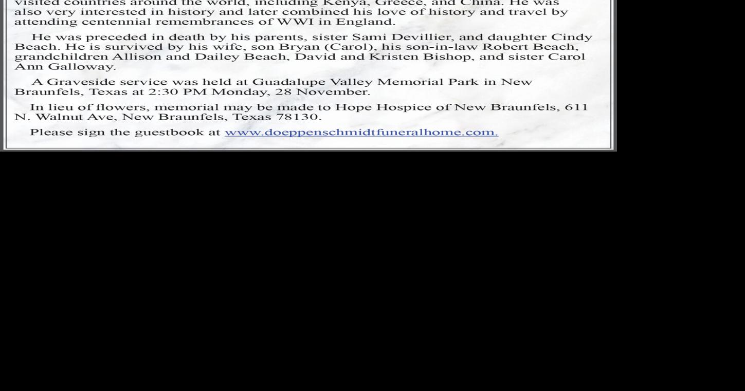 Donald Dailey Bishop | Obituaries | kdhnews.com