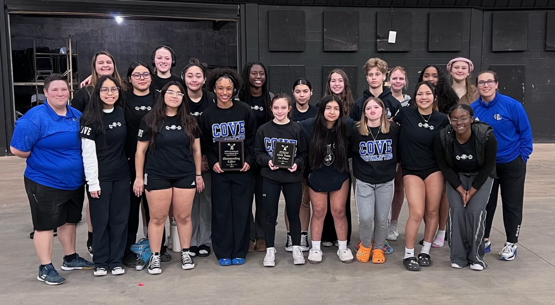 Moss, Grimm lead Cove girls to win at Belton powerlifting meet ...