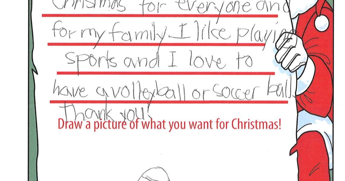Pershing Park Elementary - Letters To Santa 2023 | Special Sections ...