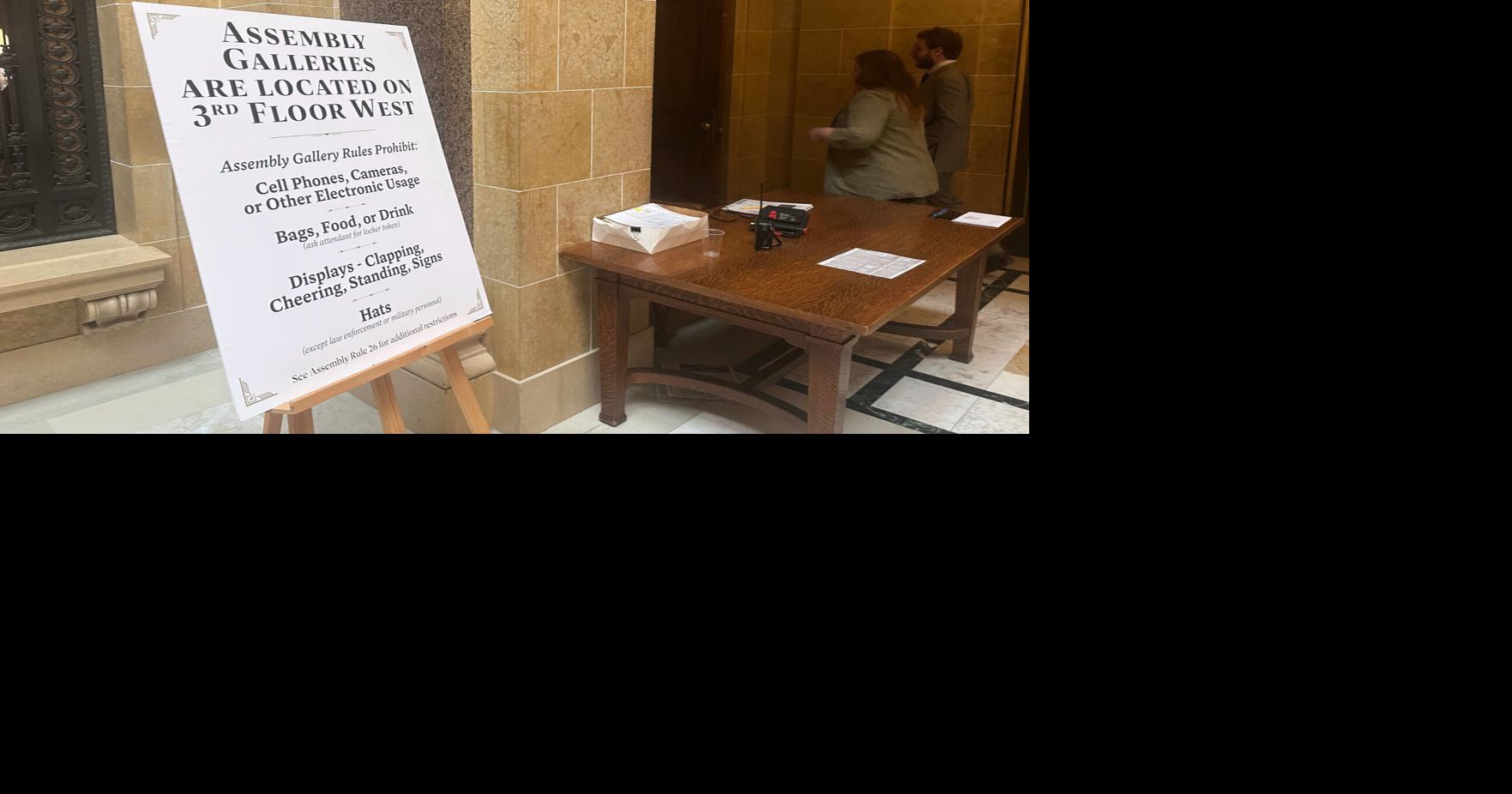 Network shutdown leaves Wisconsin lawmakers meeting outside of public ...