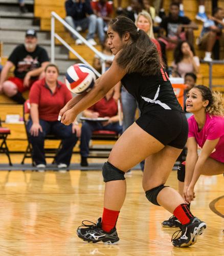 VOLLEYBALL: Heights' Cosme serves up a win against Yoe | Harker Heights ...