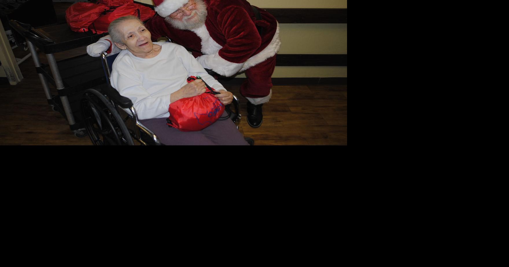 Santa brings present, holiday spirit to residents of Nursing and Rehab ...