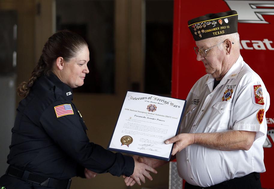 Killeen firefighter receives national VFW award | News | kdhnews.com Killeen firefighter receives national VFW award | News | kdhnews.com