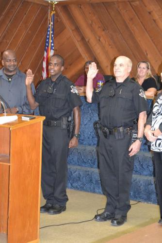 Nolanville police force swears in two officers | Local | kdhnews.com