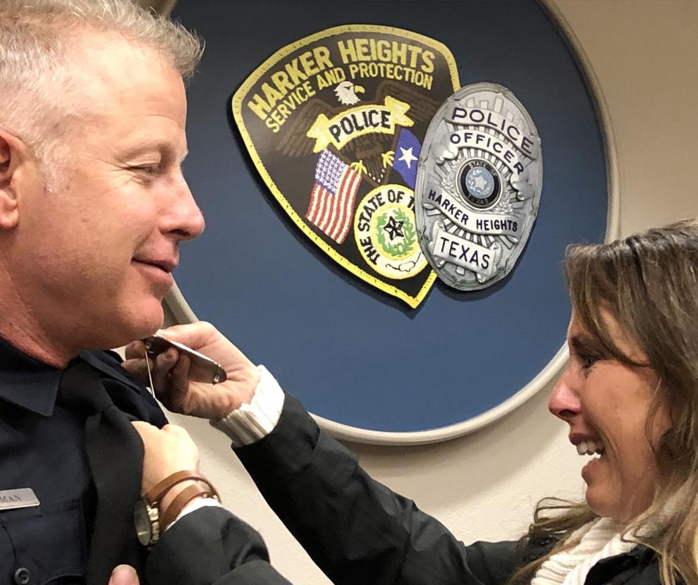 David Freeman sworn in as Heights’ newest police officer | Local ...