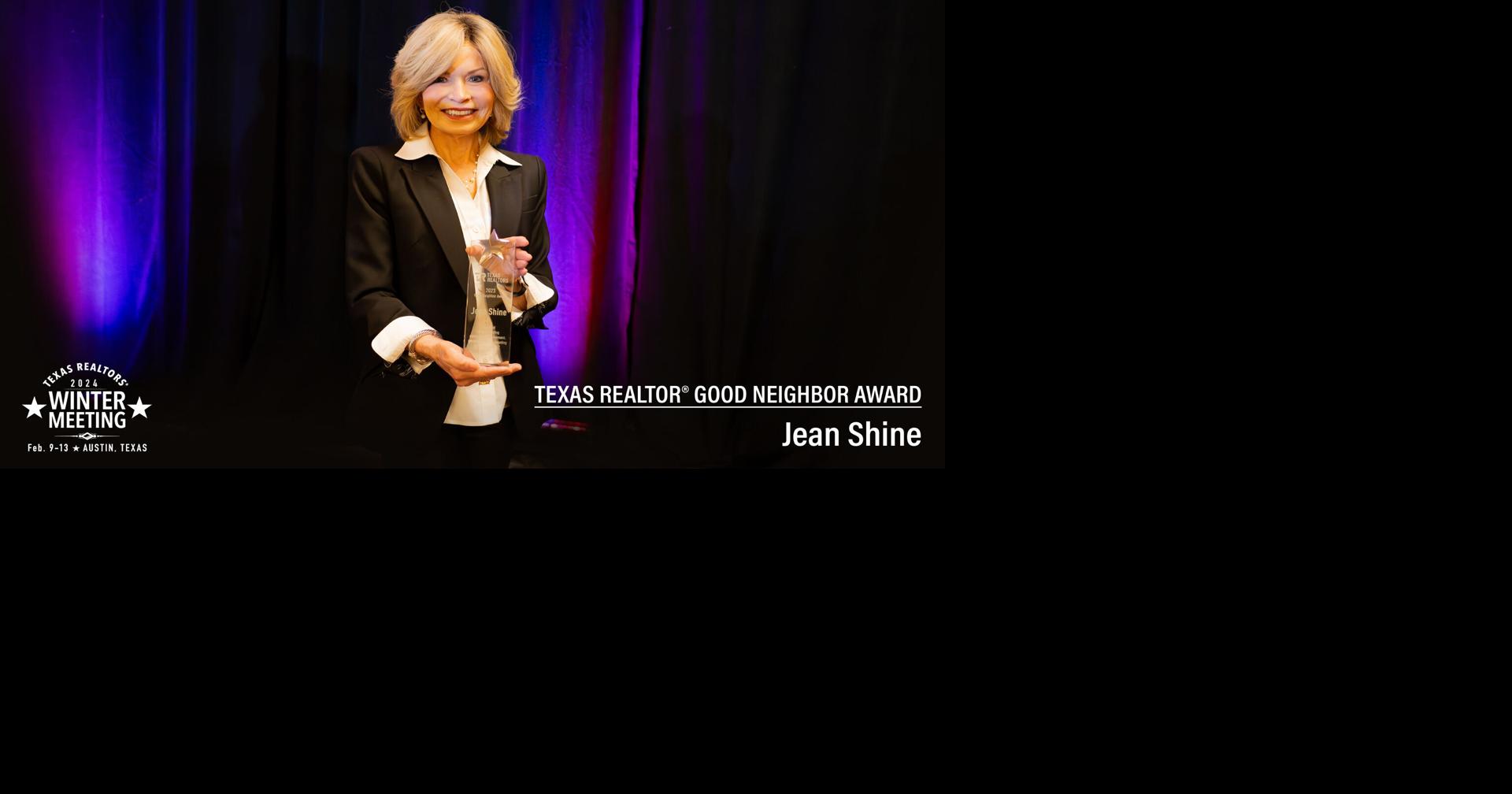 Longtime Heights Realtor Jean Shine honored by Texas Realtors with Good ...